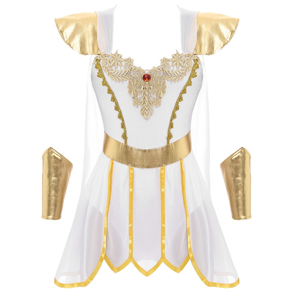 Women Ancient Roman Toga Costumes Greek Queen Princess Warrior Cosplay ...
