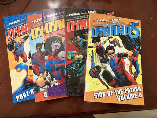 Dynamo 5 Comics, Volumes 1-5Jay Faerber And Mahmud A Asrar | eBay