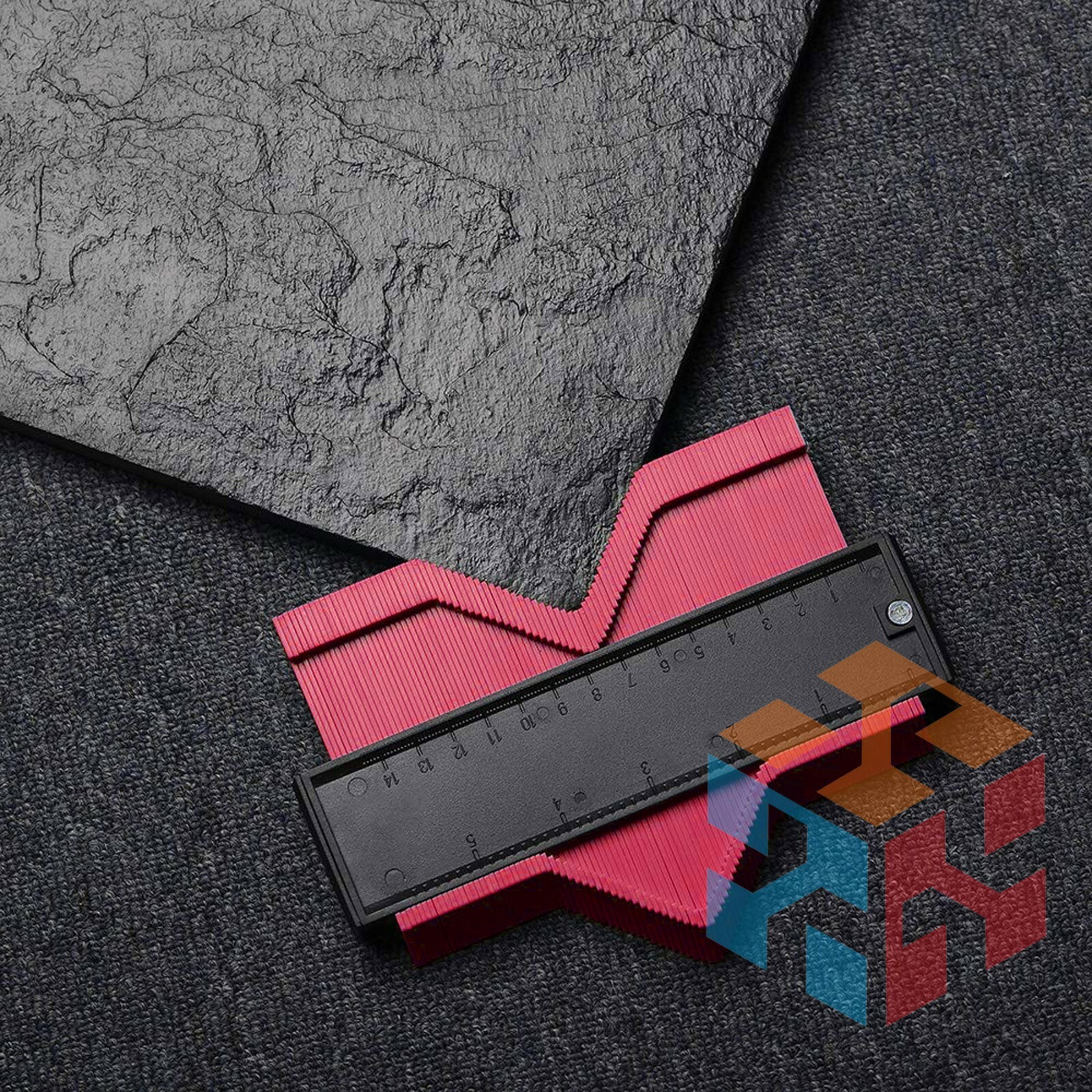 Saker Shape Profile Contour Gauge Plastic Woodworking Tool Duplicator ...