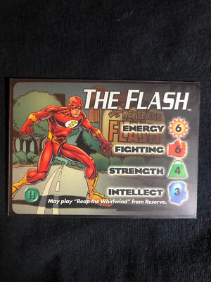 DC Overpower Justice League The Flash Hero Card NM-Mint | eBay