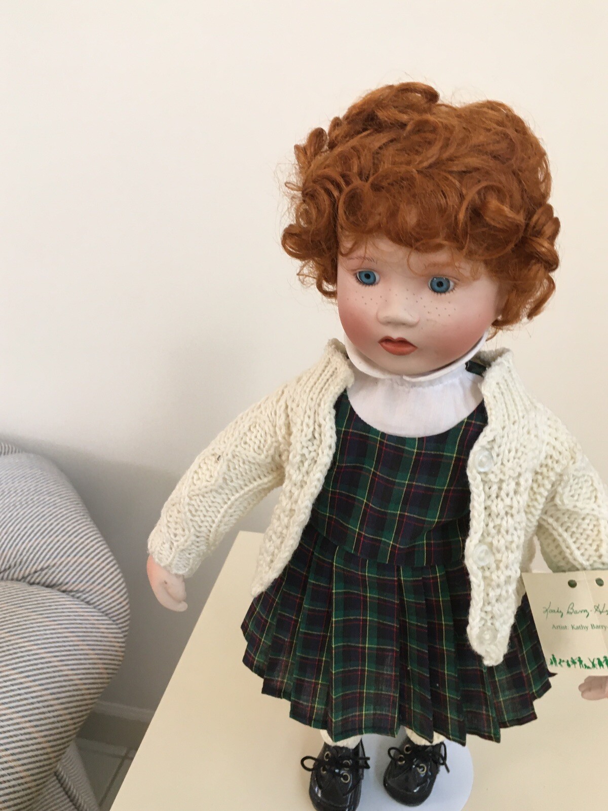 Molly Vintage Porcelain Doll by Kathy Barry-Hippensteel Knowles 15 ...