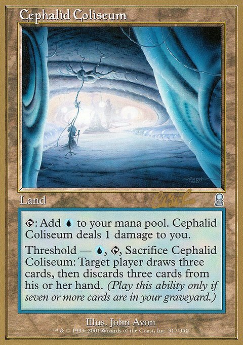 MTG Cephalid Coliseum (cr317/156) World Championship Decks 2002 MP | eBay
