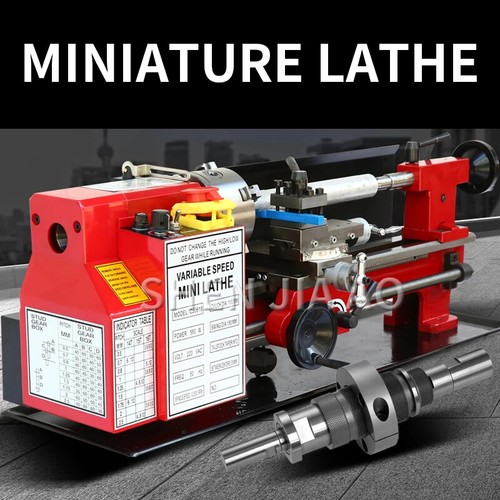 Plastic Gears Home Mini Lathe Small Machine Tools Diy Desktop Lathe ...