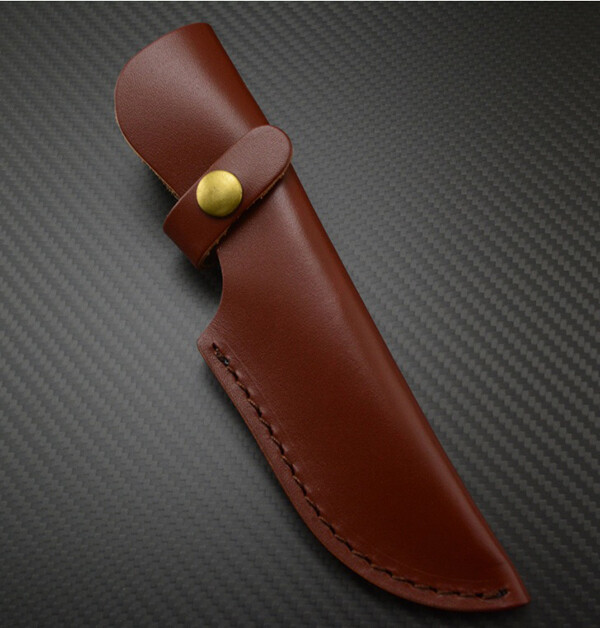 Universal Knife Scabbard sheath cover Cowhide Leather sheath Bag For ...
