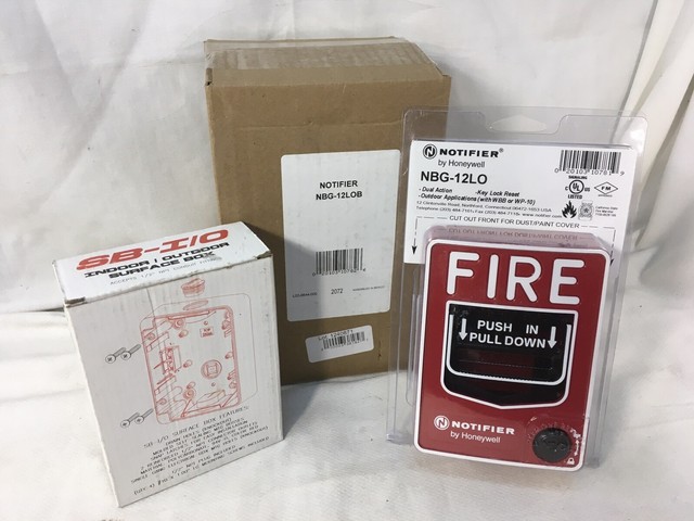 Notifier NBG-12LOB Dual Action Pull Station - Red for sale online | eBay