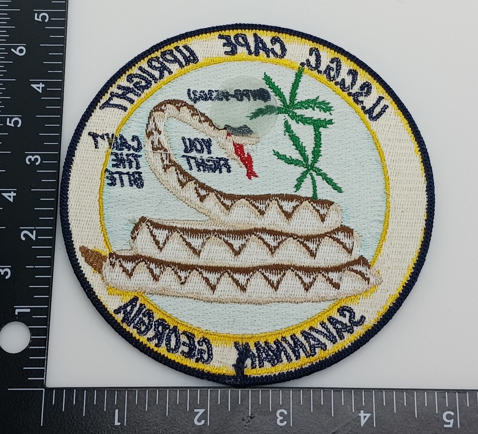 USCG Cape Upright Savannah Georgia Patch | eBay