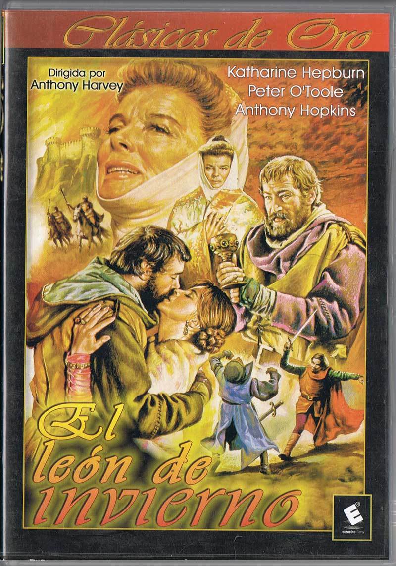 El león de invierno con Katherine Hepburn, Peter O'Toole y Anthony ...