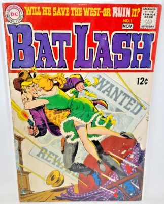 BAT LASH #1 1968 DC 6.5 Silver Age Western Nick Cardy Cover Art Cowboy | eBay