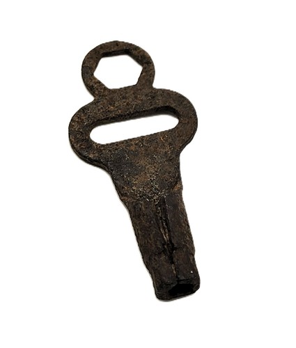 Vintage Antique Roller Skate Key Square Plus Hex | eBay
