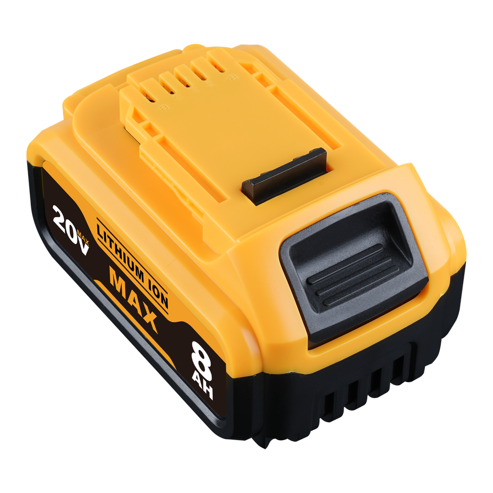 Pack For DeWalt 20V 20 Volt Max XR 8.0AH Lithium Ion Battery DCB204-2 ...