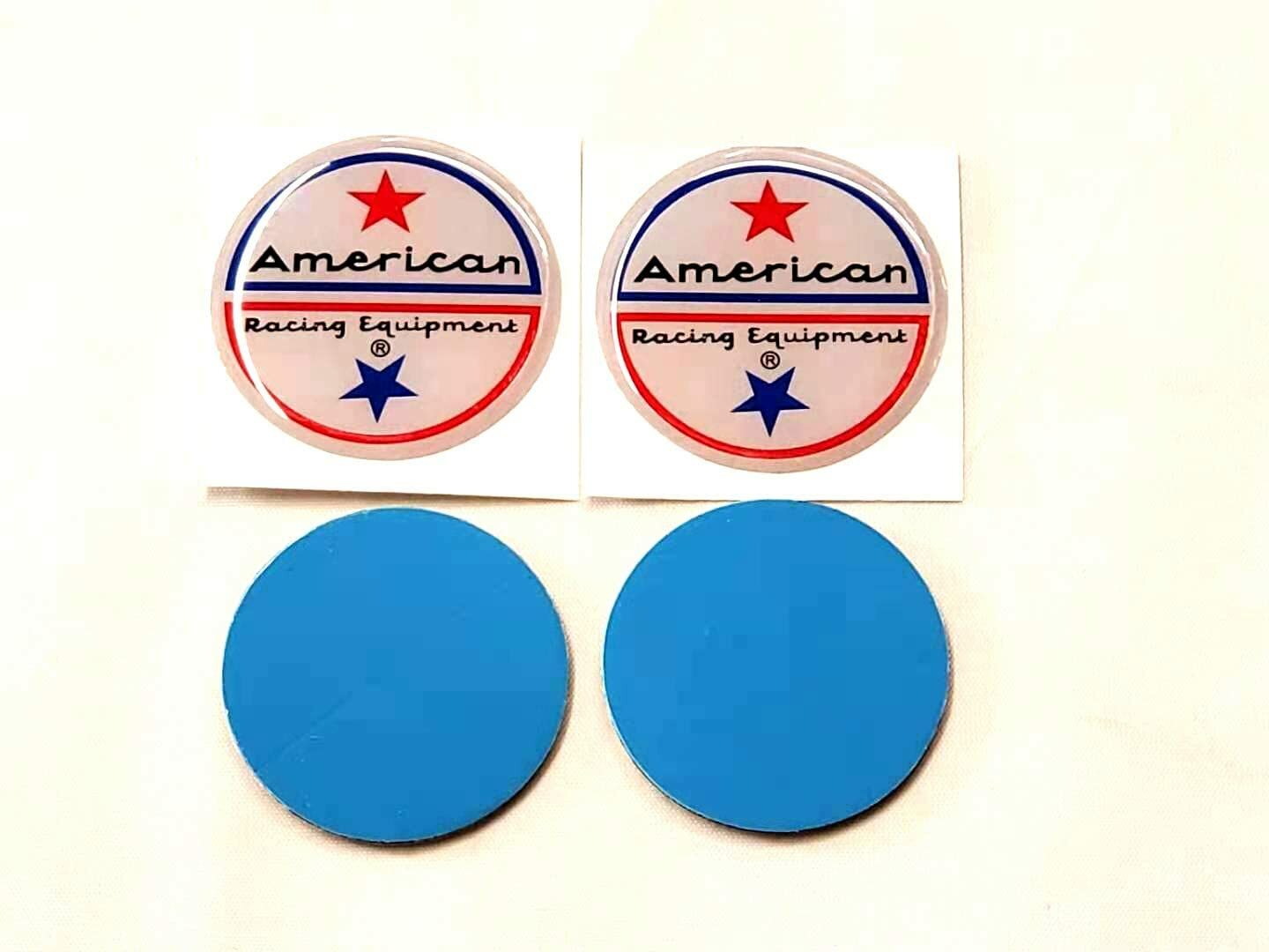 4x AMERICAN RACING EQUIPMENT EMBLEM LOGO WHEEL RIM HUB CENTER CAP ...