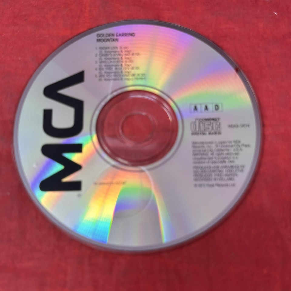 Golden Earring AAD CD Moontan Made in JAPAN Import MCAD-31014 | eBay