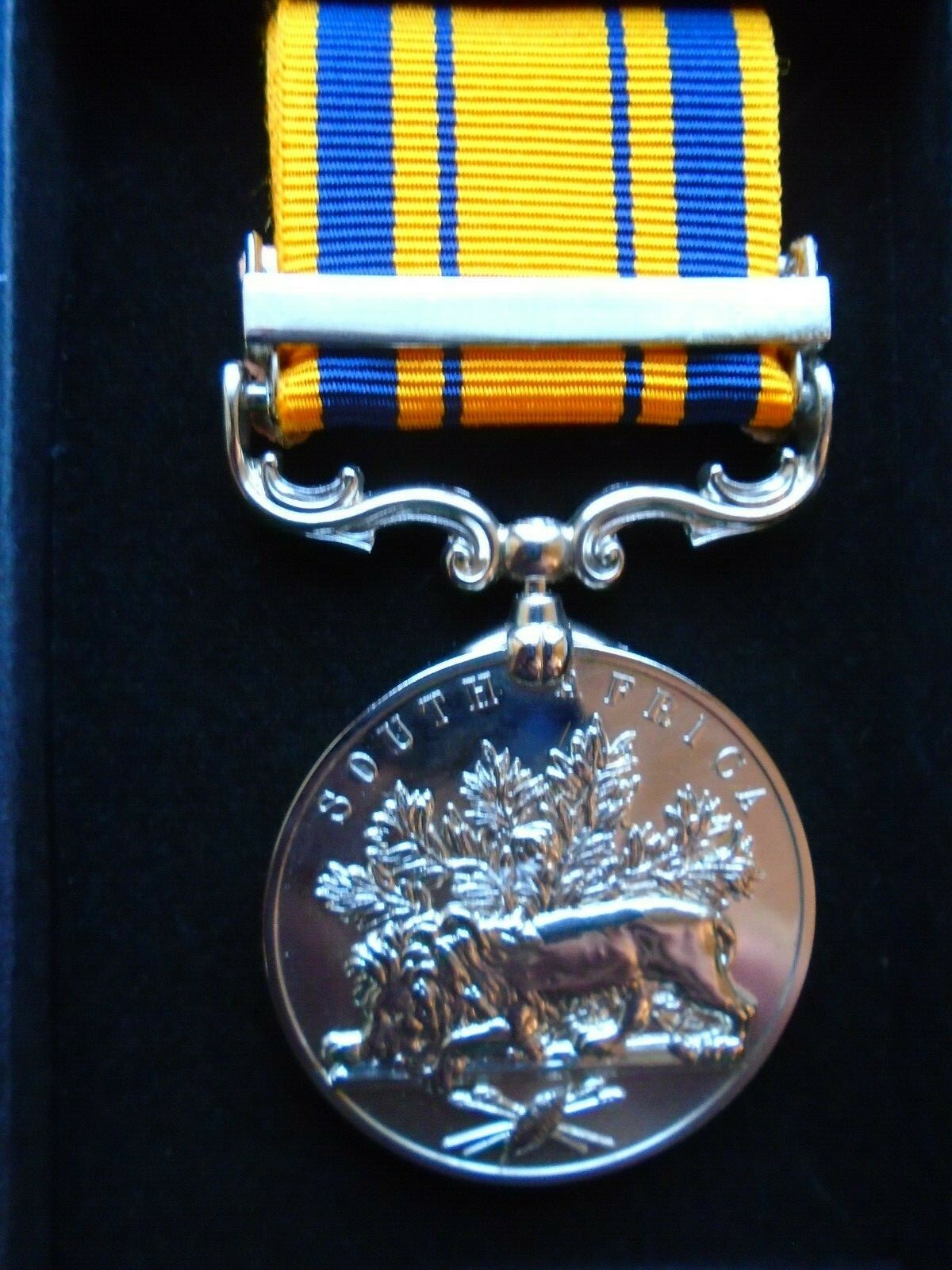 SOUTH AFRICAN ZULU MEDAL FULL SIZE, 1879 CLASP & RIBBON, REPRODUCTION ...