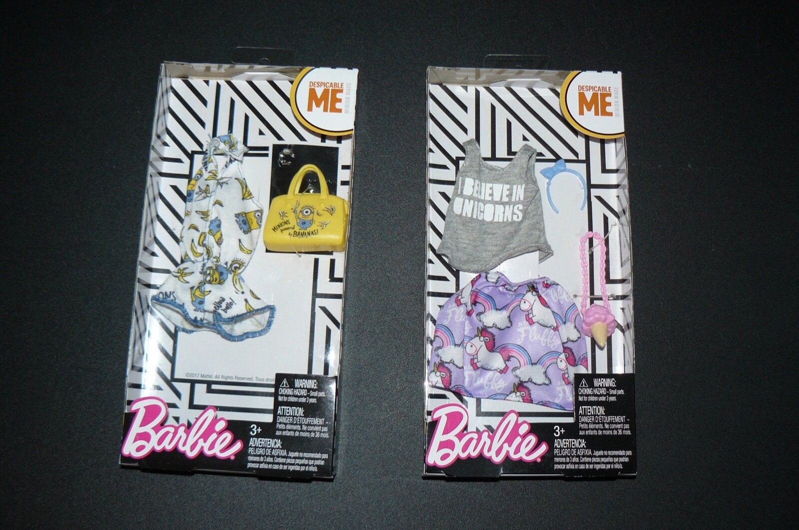 Barbie: Minion Despicable Me fashion pack set of 2 / 2018 / new in ...