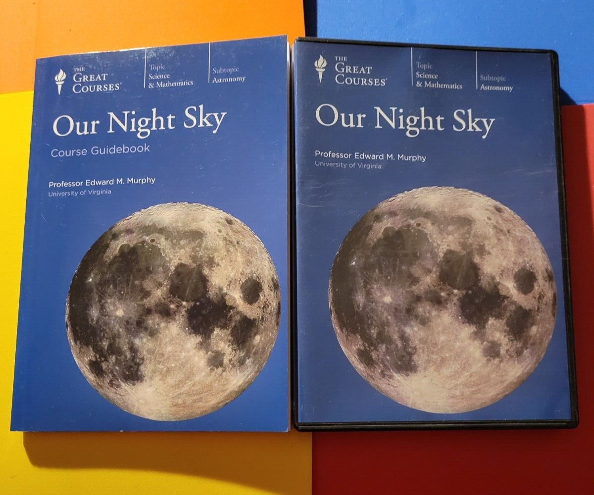 THE GREAT COURSES - OUR NIGHT SKY - 2 DVD SET & BOOK - | eBay