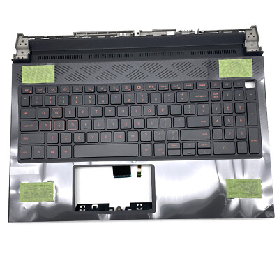 New For Dell Inspiron G15 5510 5511 5515 Palmrest US Backlit Keyboard ...
