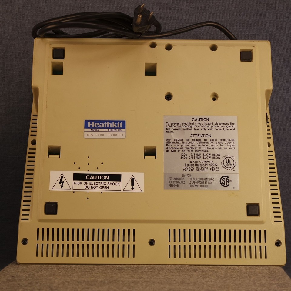 Heathkit ET-3600 Analog Trainer With Manual Fully Tested using VOM ...