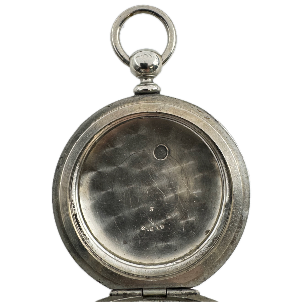 Antique 18 Size Dueber Open Face Pocket Watch Case for Key Wind ...