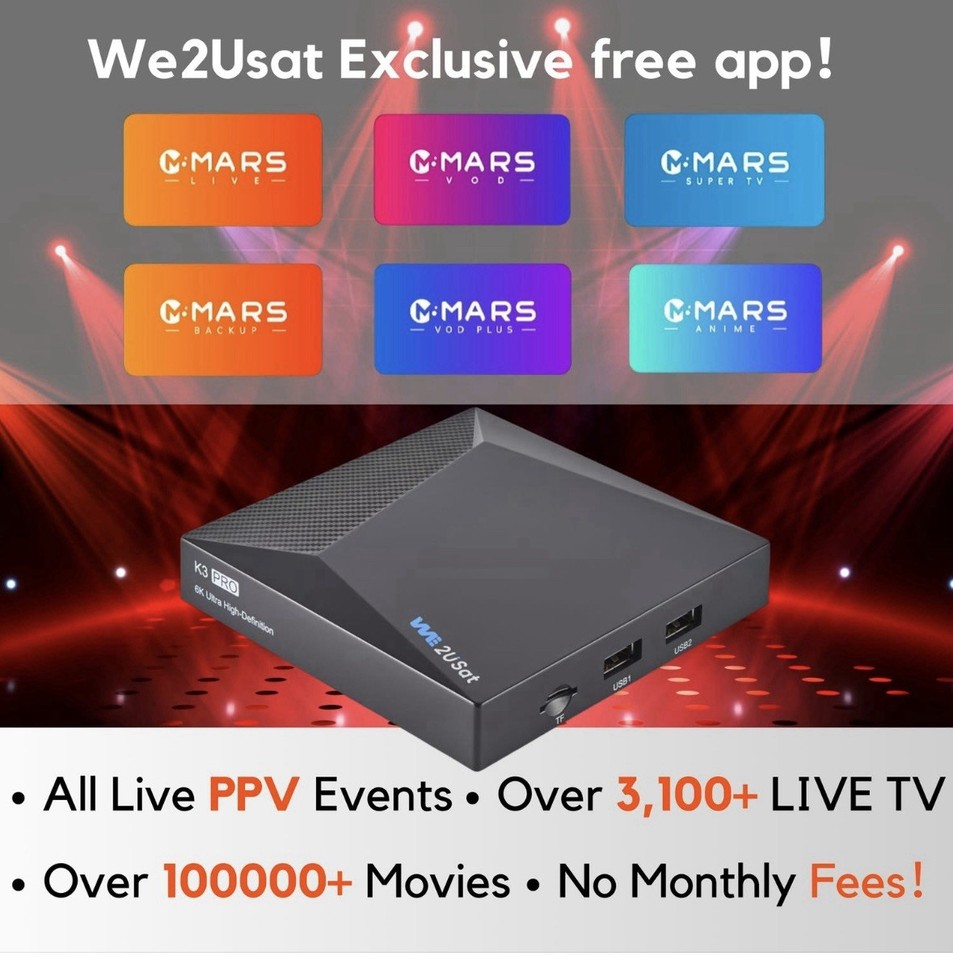 We2USat K3 PRO Android TV Box | eBay