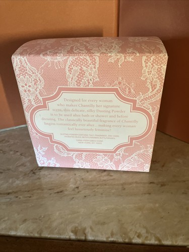 CHANTILLY Perfume Body Powder Deluxe Dusting Powder 5oz 141g Vintage ...