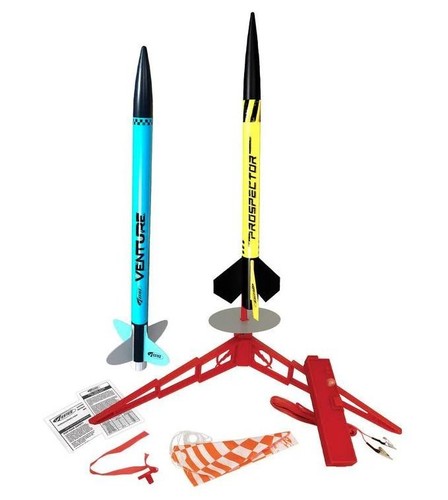 Flying Model Rocket Kit - Estes 'Pathfinder' Launch set - 2 Rockets ...