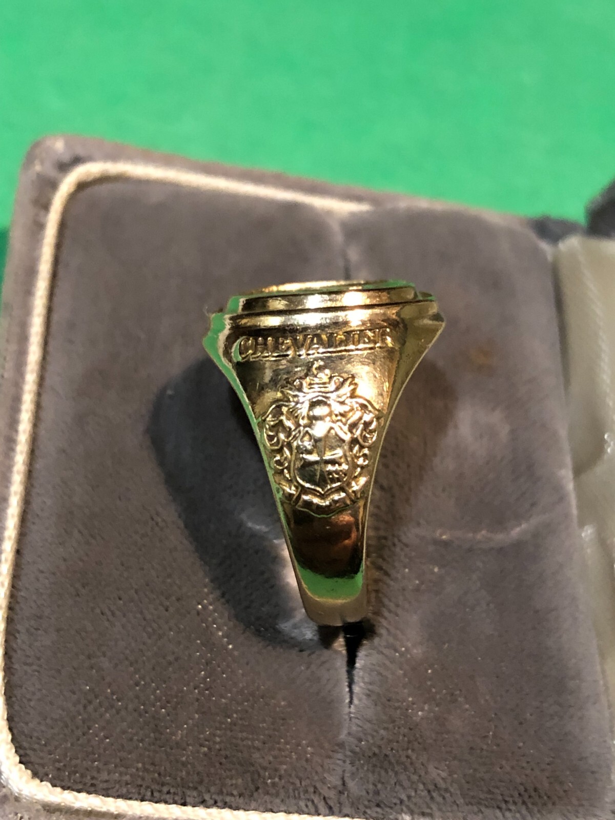 DeMolay Ring. Degree of Chevalier. Size 8.5, 10K GOLD, 7.74g Original ...