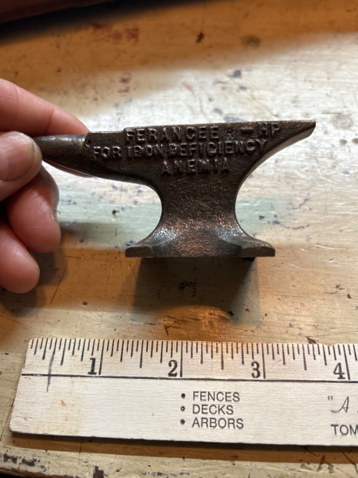 Vintage STUART SMALL JEWELERS ANVIL | eBay