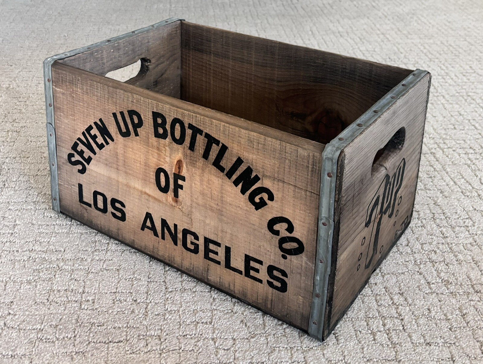7-Up Wood Crate Seven Up Vintage Decoration | eBay