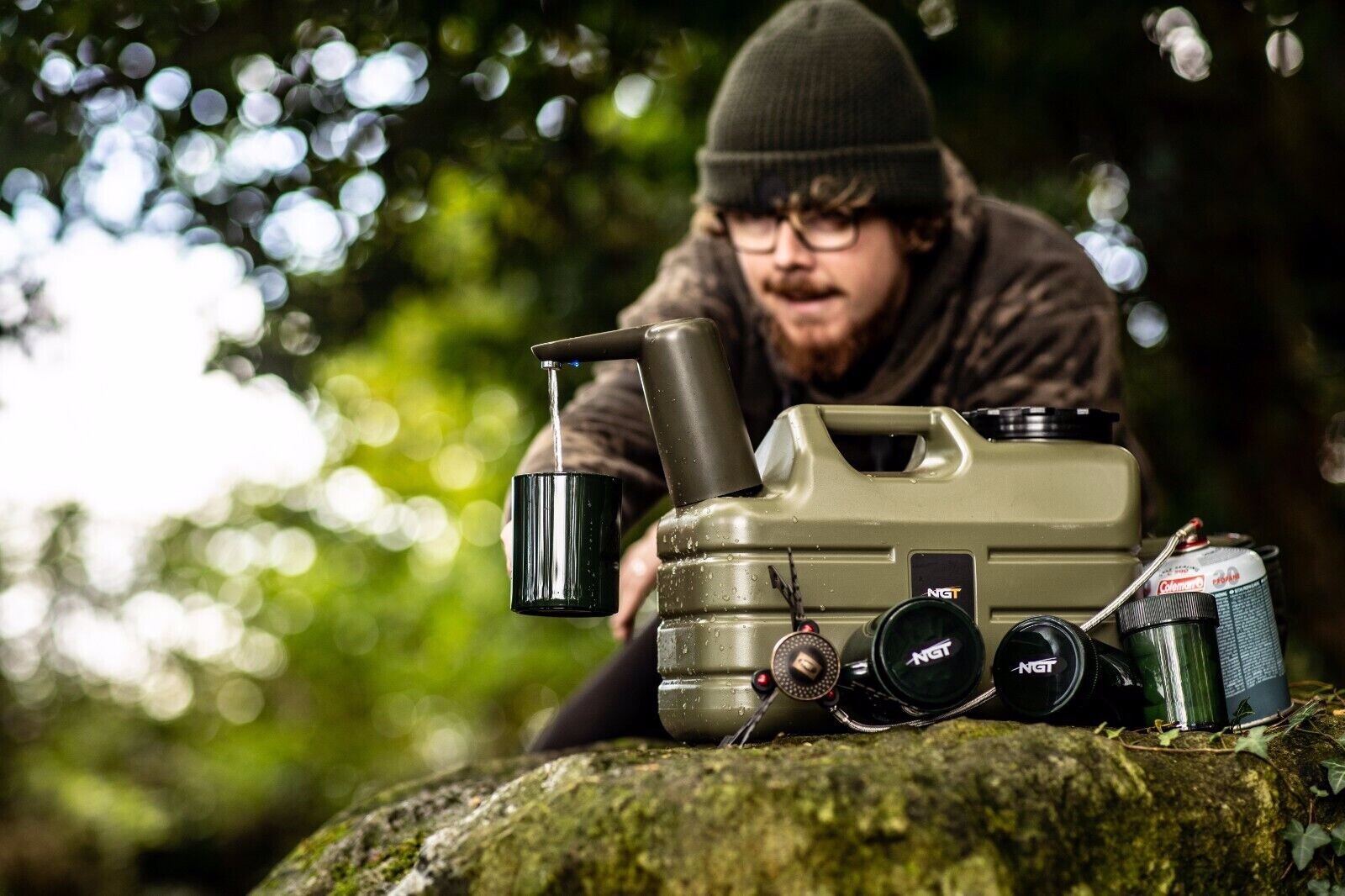 NGT Fishing Water Tap USB Rechargeable Auto Tap Carp Fishing Tackle ...