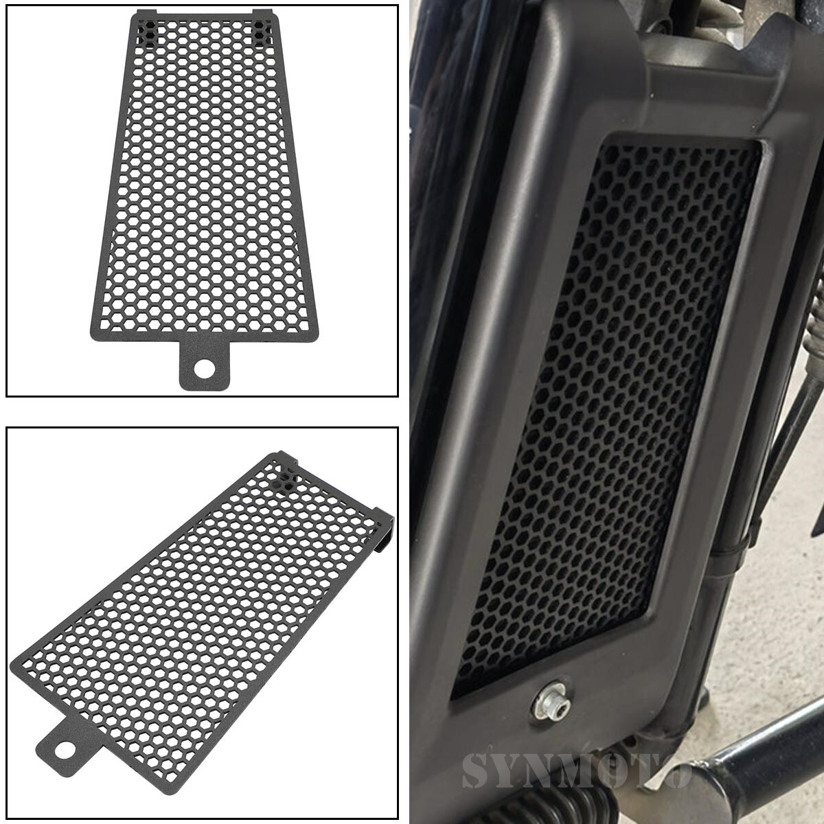Radiator Grille Cover Protector For Harley Fatboy Softail Street Bob ...