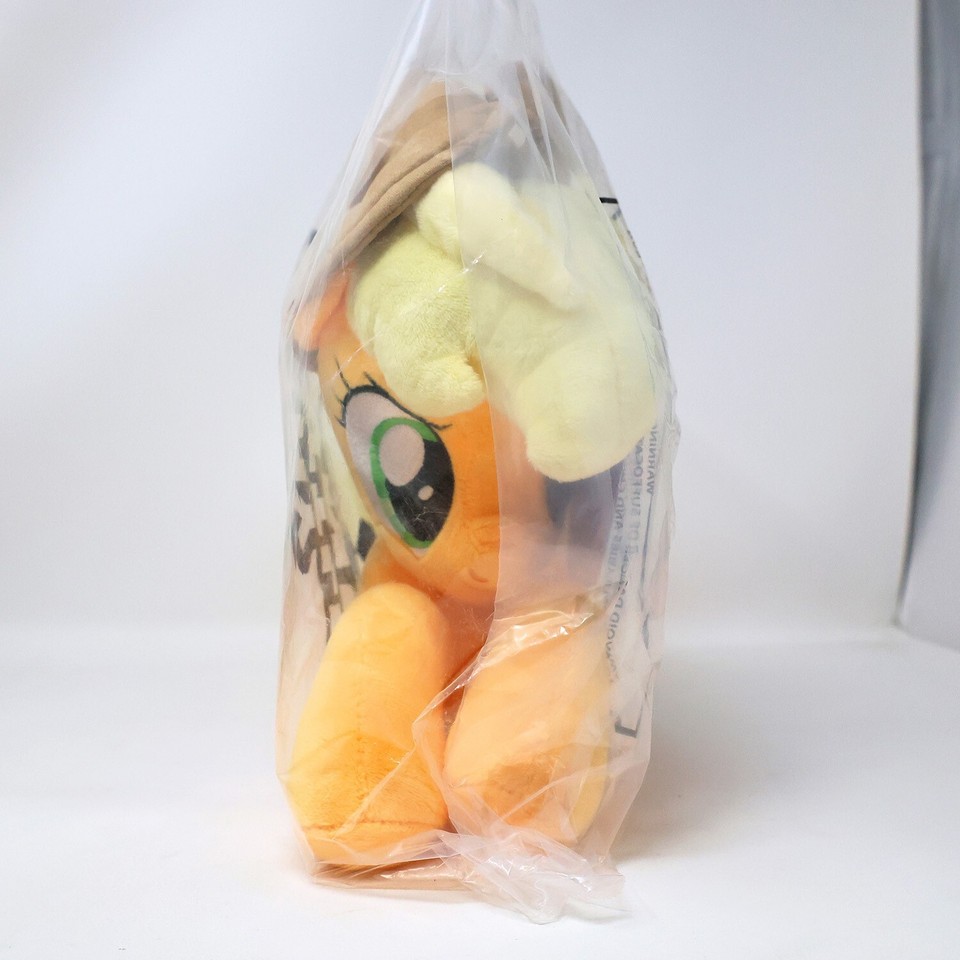 Hasbro My Little Pony Cuddle Applejack Plushie 2024 Official 15" L MLP ...