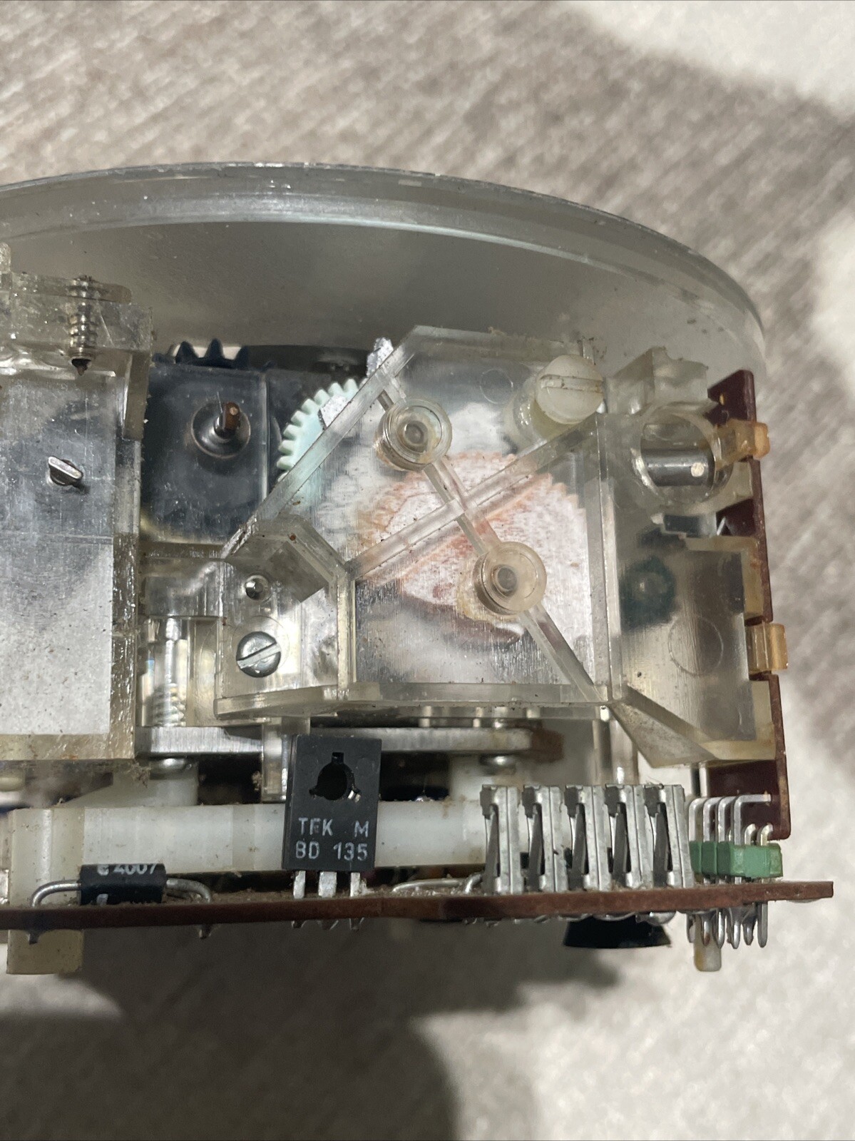 OEM BMW Speedometer Odometer K=7849 EG MotoMeter 140 MPH For Rebuilding ...