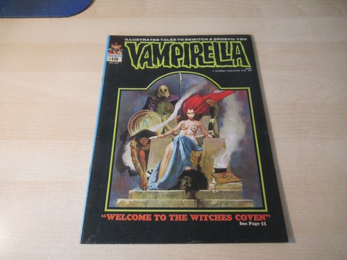 VAMPIRELLA #15 JAN 1972 WELCOME TO THE WITCHES COVEN HIGH GRADE EARLY ...