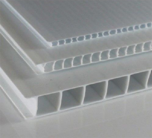 White Corrugated Fluted Board Polyprop Estate Agent For Sale Sign Sheet ...