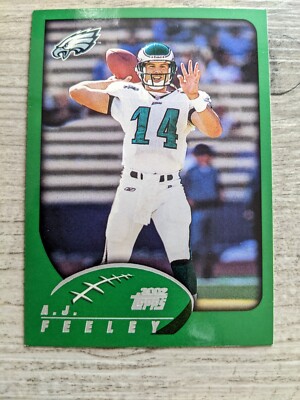 2002 Topps A.J. Feeley Football Cards #212 | eBay