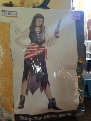 Ruby the Pirate Beauty Halloween Costume, Size Child Large, Good ...
