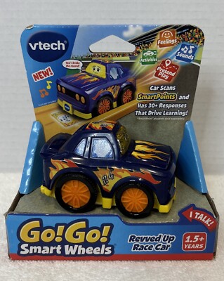 VTech Go Go Smart Wheels Sound Lights Songs Revved Up Race Car ...
