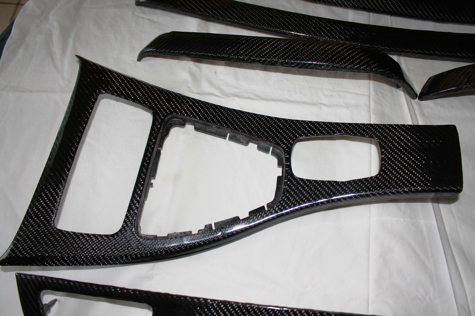 BMW E92 INTERIOR TRIM REAL CARBON FIBER E92 2 DOOR (9 Piece Set) | eBay
