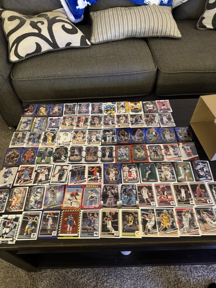 Mixed Sports Card Lot Inserts, Parallels, Rookies 600 Cards | eBay