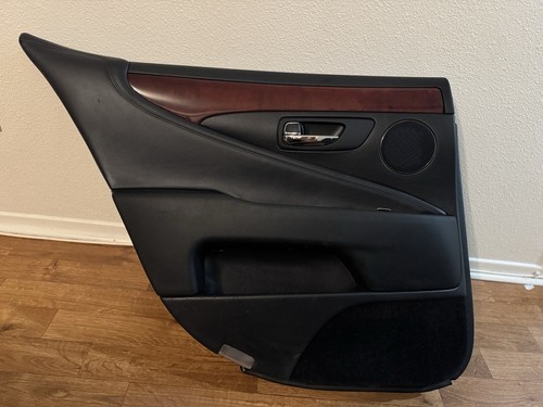 07-09 Lexus LS460L XF40 Rear Left Driver Side Interior Door Panel ...