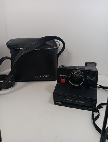 Vintage POLAROID PRONTO Land Camera & Carry Case Made in USA TESTED | eBay
