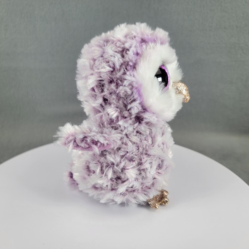 Ty Beanie Boos - MOONLIGHT the Purple Owl 6" Stuffed Plush Animal Toy ...