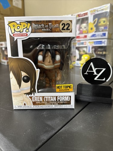 Attack on Titan - Eren Jaeger (Titan Form) Funko Pop! #22 - Hot Topic ...