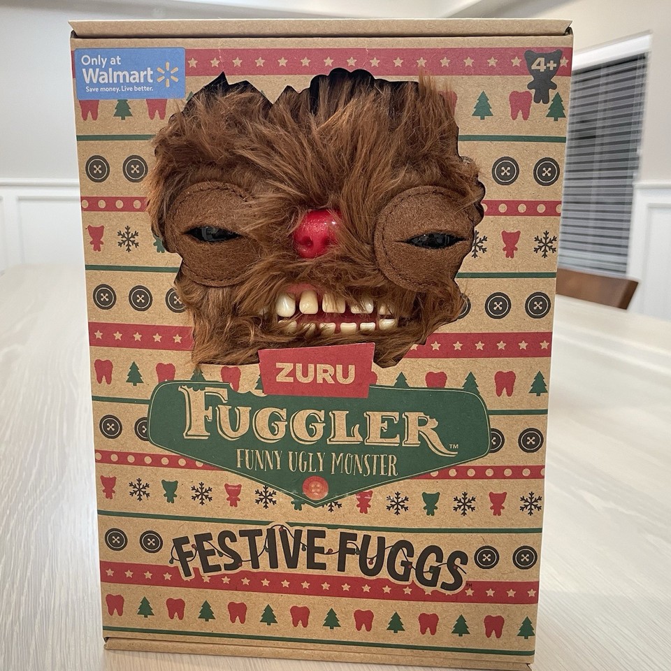 Fuggler Festive Fuggs Christmas 2025 Reindeer, Gingerbread, & Snowman ...