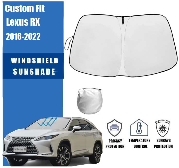 Custom For Lexus RX 2016-2022 Car Windshield Sun Shade Front Shield ...