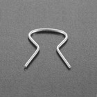 2x Car Door Window Metal Clips Crank Retainer Roll Up Winder Handle ...