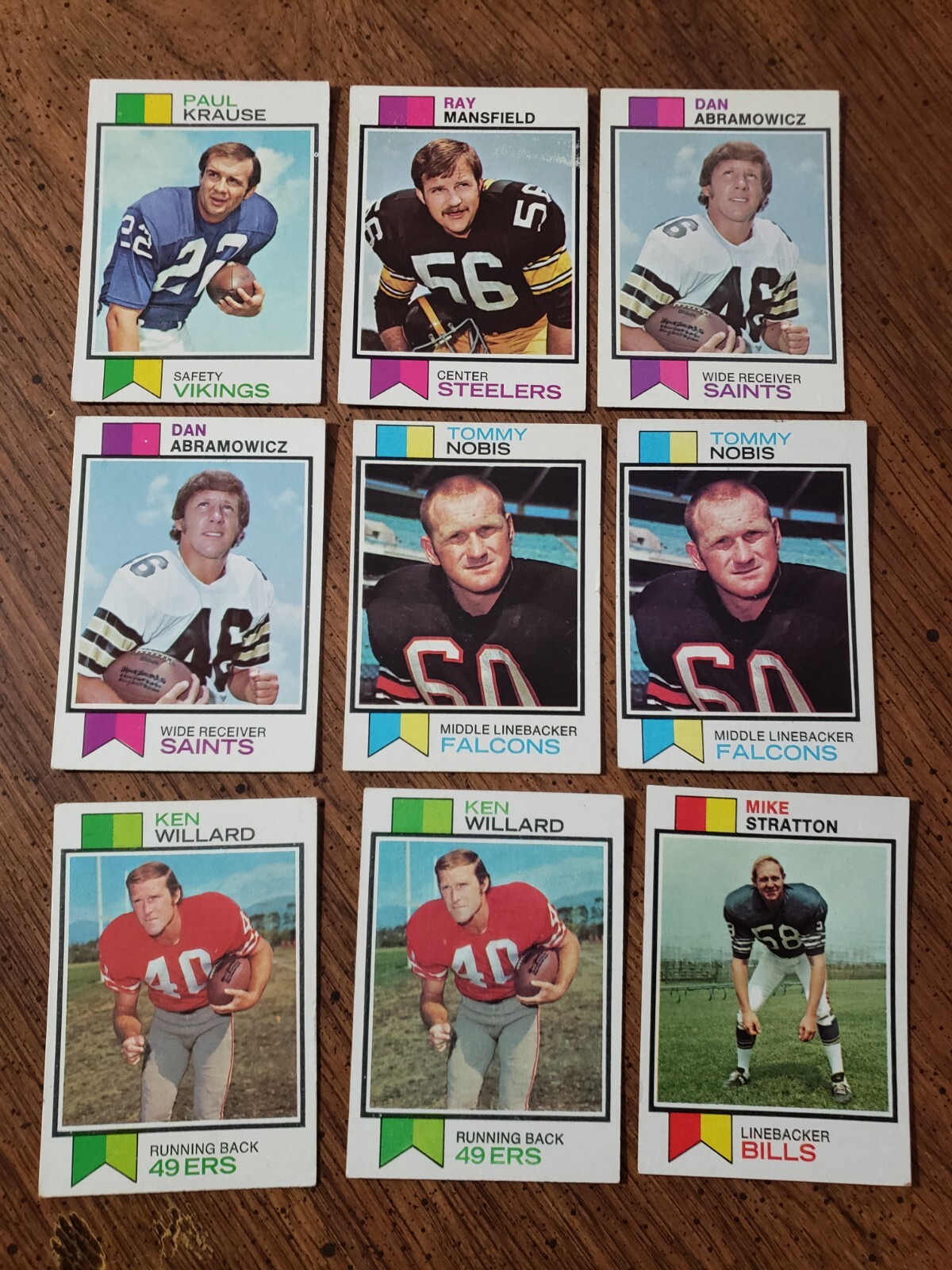 1973 TOPPS FOOTBALL YOU PICK #201 - #393 ****FREESHIPPING**** | eBay