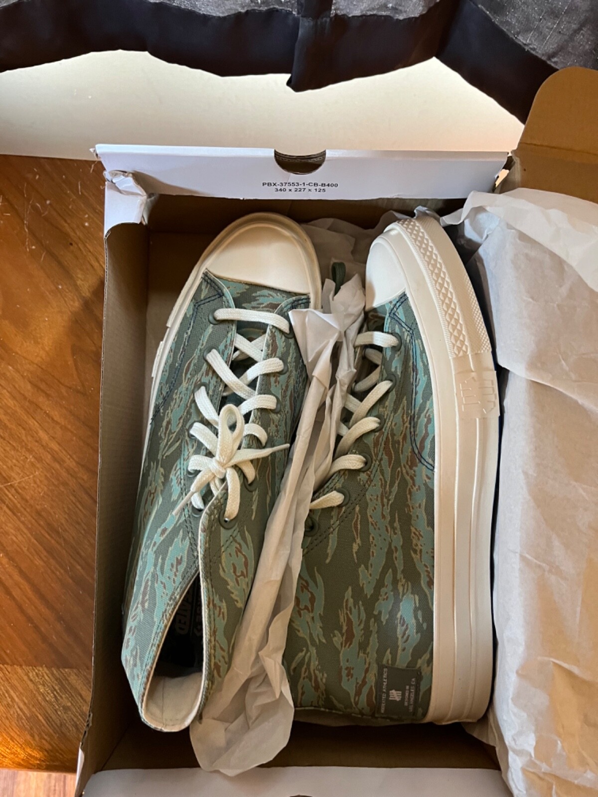 Size 11 Converse Undefeated x Half Chuck 70 Mid Tiger Camo Print | eBay