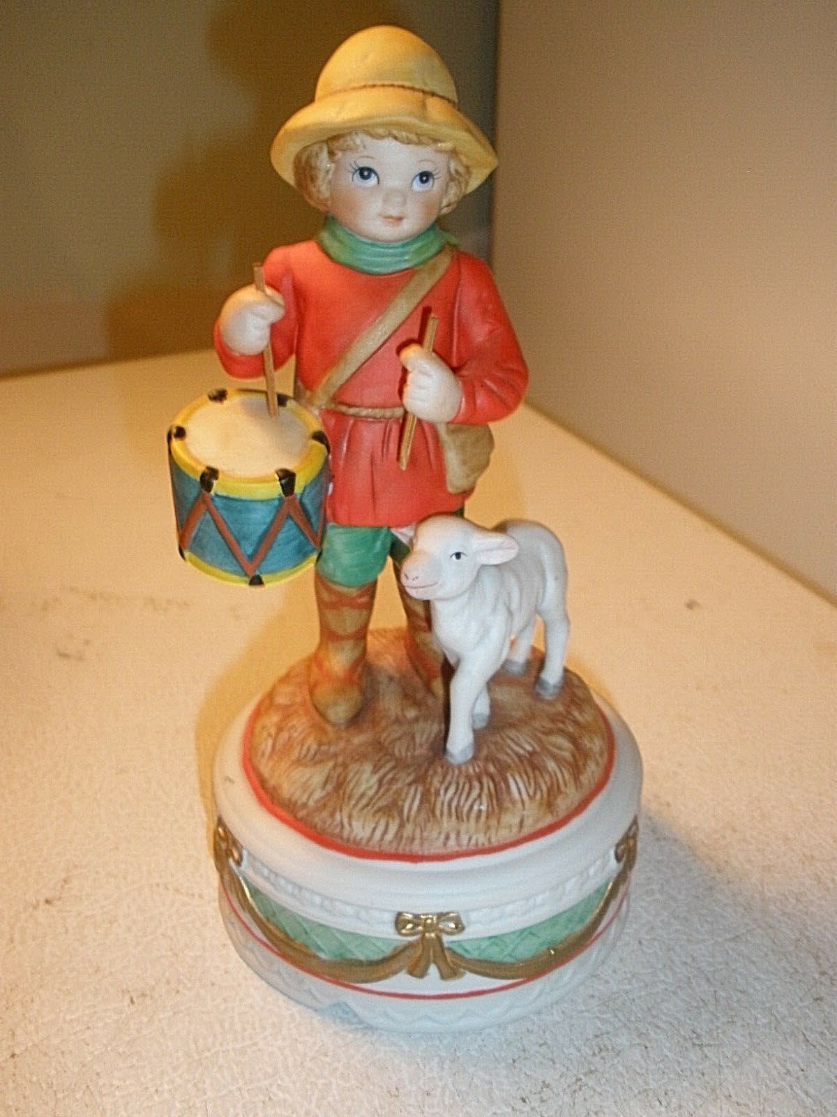 Lefton China 1989 Drummer Boy Music Box | eBay