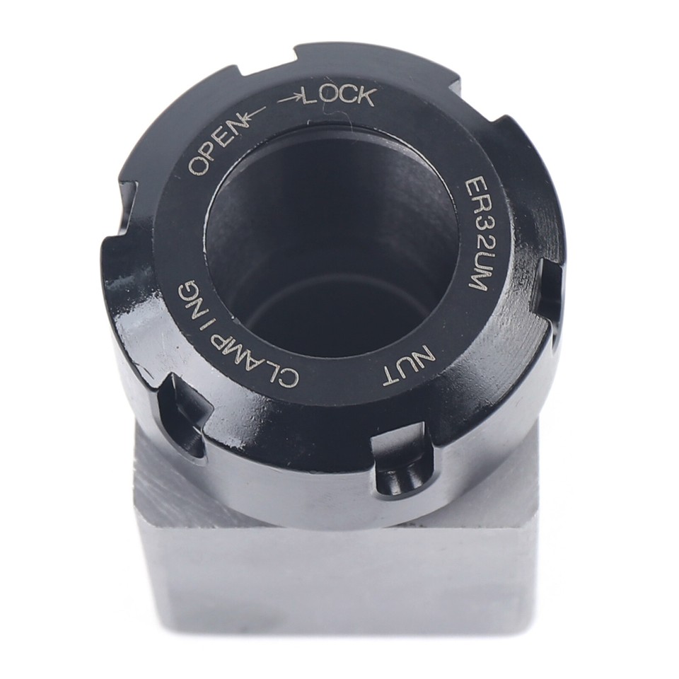 Hex & Square ER-32 Collet Block Spring Chuck Holder Set For CNC Milling ...